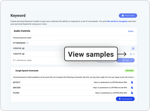 Keyword Recognition