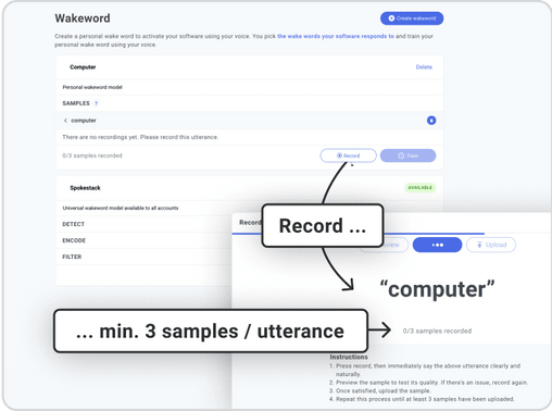 Wake Words for Activating Software